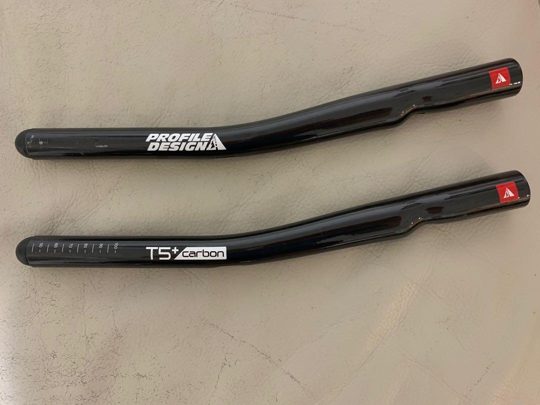 Profile Design T5+ carbon aerobar extensions, Sports Equipment ...