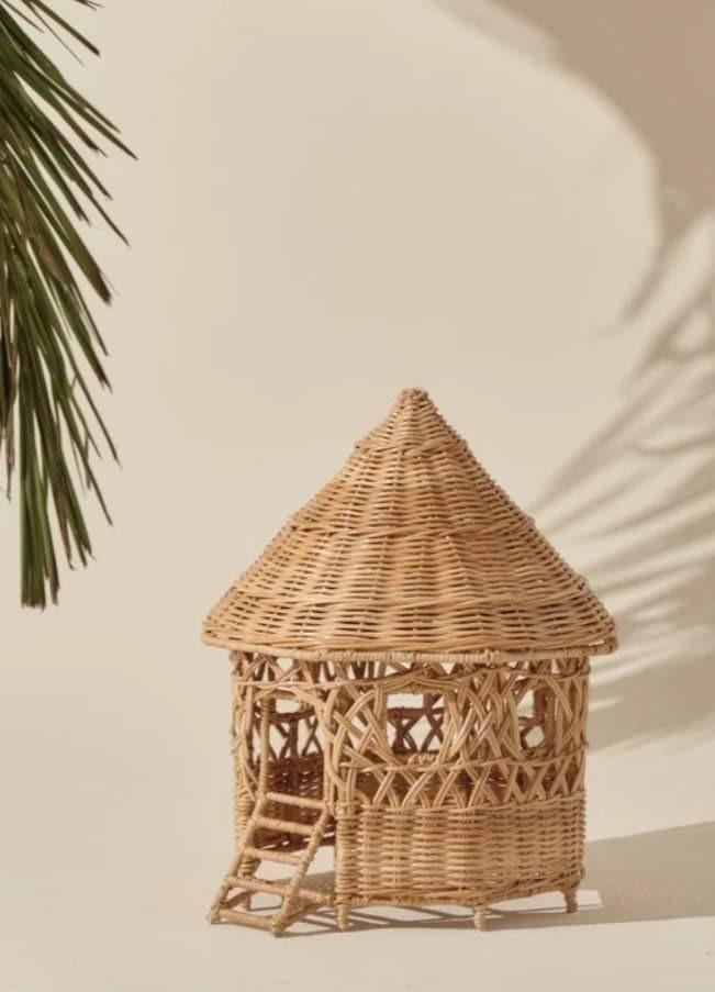 Rattan Bahay Kubo, Hobbies & Toys, Stationary & Craft, Handmade Craft ...