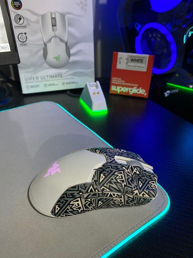 Razer Viper Ultimate (Mercury) w/ Superglide Skates, Computers & Tech ...