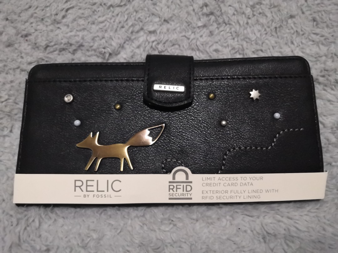 Relic by fossil slim wallet, Women's Fashion, Bags & Wallets, Wallets ...