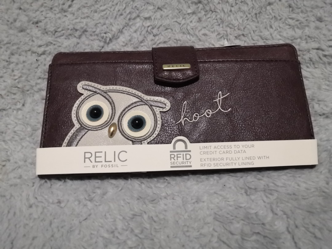 Relic by fossil slim wallet, Women's Fashion, Bags & Wallets, Wallets ...