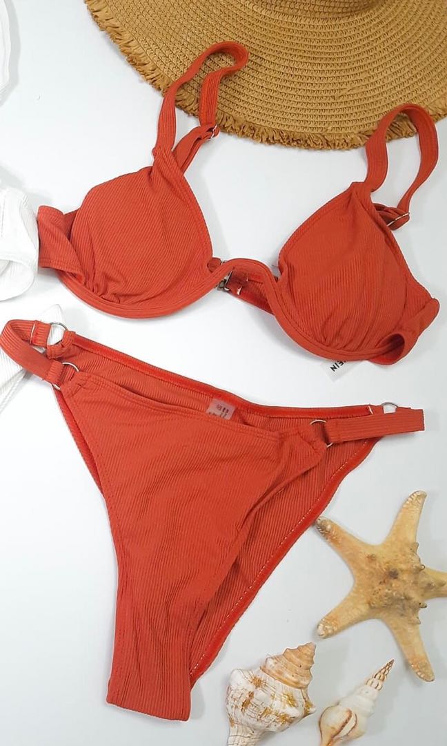 Rust Bikini, Women's Fashion, Swimwear, Bikinis & Swimsuits on Carousell