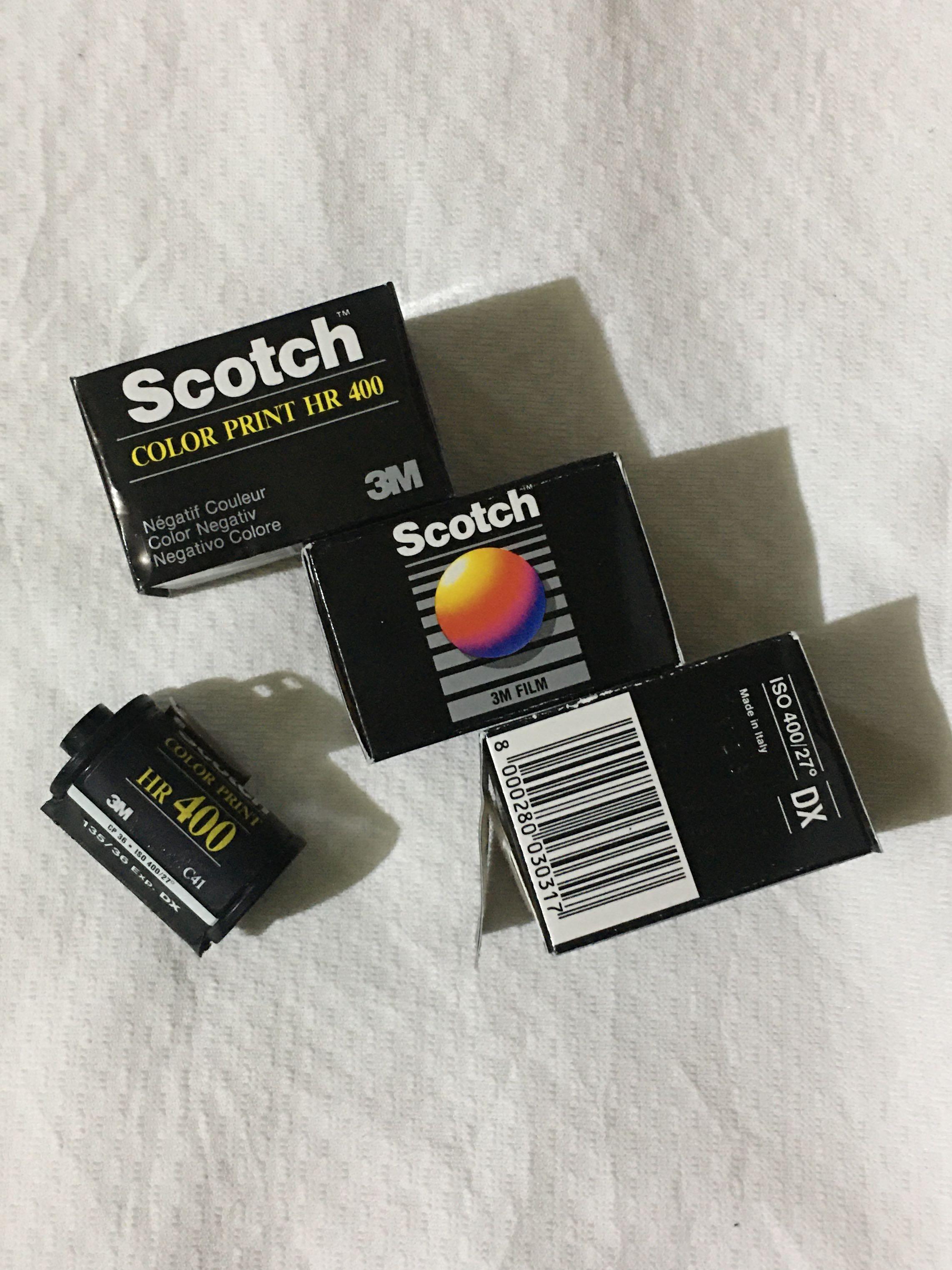 Scotch Color Print HR 400 film (Rare) EXPIRED, Photography, Cameras on ...