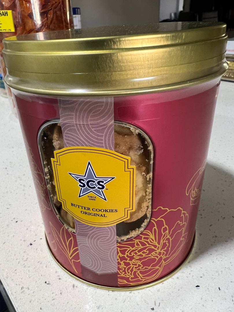 SCS Butter Cookies, Food & Drinks, Packaged & Instant Food on Carousell