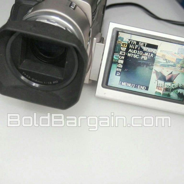 SONY DCR-TRV900E DV Cassette Camcorder 3 CCD Digital Video Camera ...