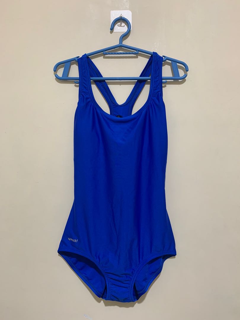Speedo Royal Blue One Piece Swimsuit, Women's Fashion, Swimwear ...