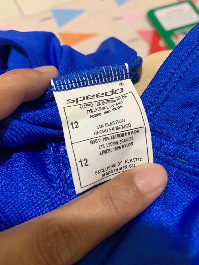 Speedo Royal Blue One Piece Swimsuit, Women's Fashion, Swimwear ...