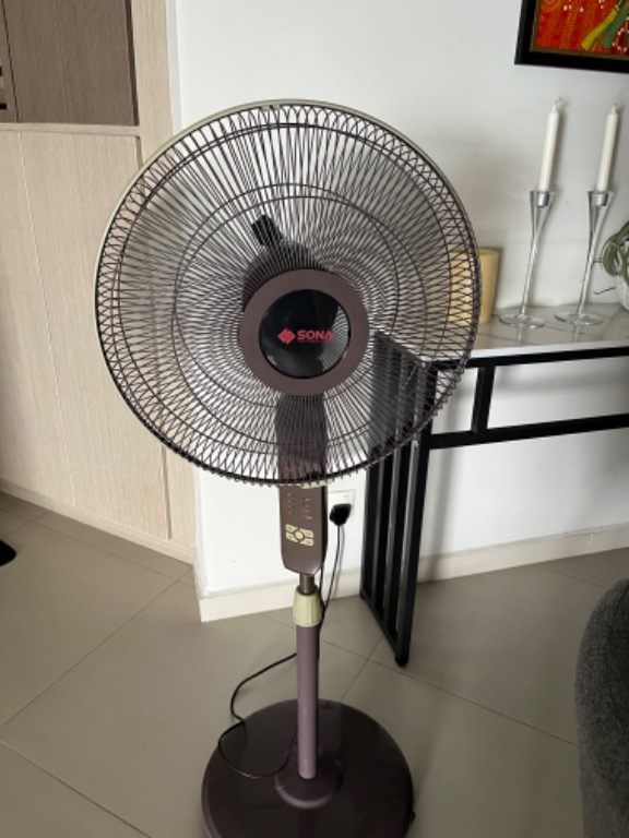 Stand fan 16” brand - Sona, Furniture & Home Living, Lighting & Fans ...