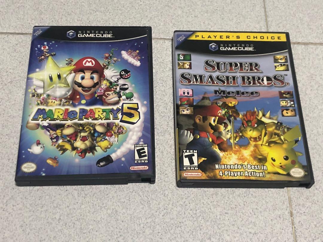 Super Smash Bros Melee & Mario Party 5, Video Gaming, Video Games ...