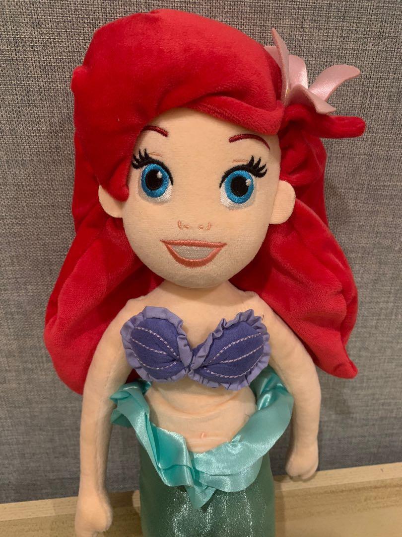 The Little Mermaid Disney Plush, Hobbies & Toys, Toys & Games on Carousell