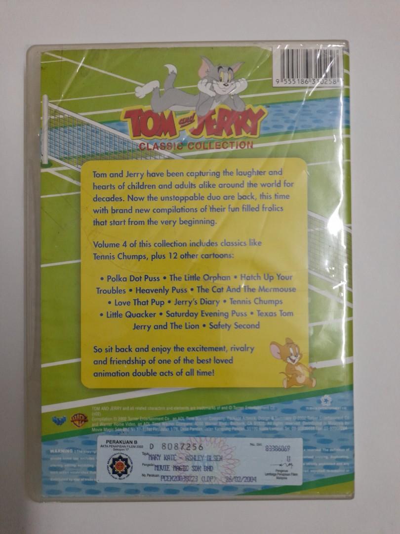 Tom and Jerry Classic Collection Volume 4, Hobbies & Toys, Music & Media, CDs & DVDs on Carousell