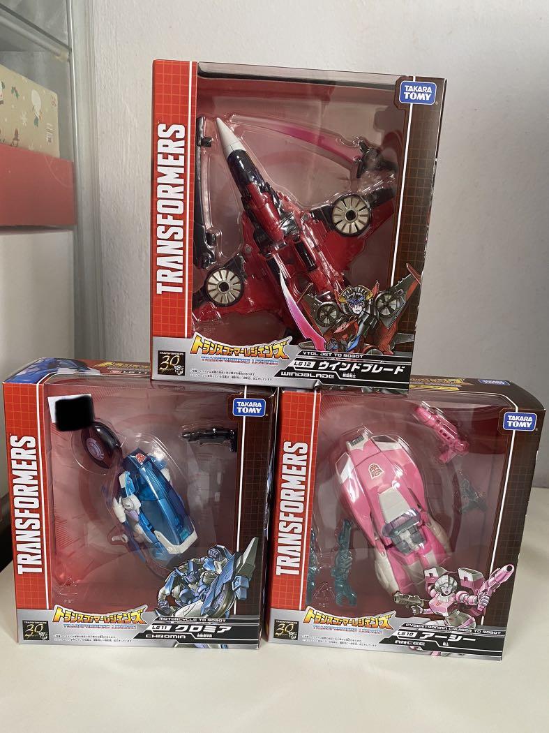 Transformer Binatech Overdrive / Ravage. Legend Acree / Chromia ...