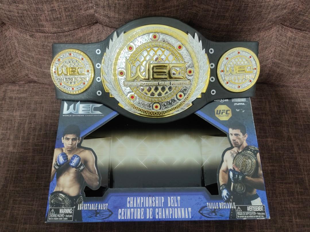 UFC,WEC,PRIDE FC BELTS JAKKS PACIFIC ZUFFA, Sports Equipment, Sports ...