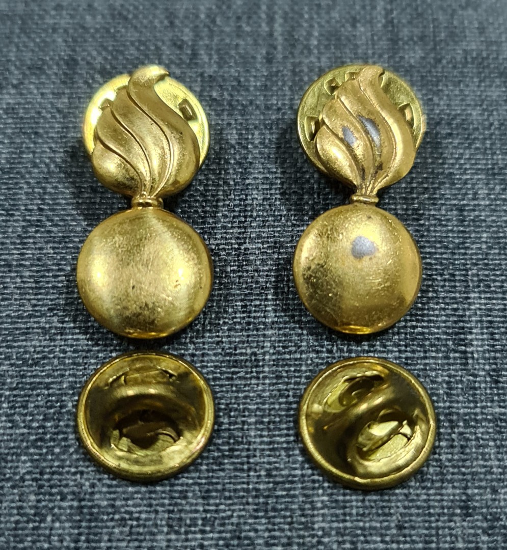 US Army Ordnance Corps Officer Lapel Pin, Men's Fashion, Watches ...