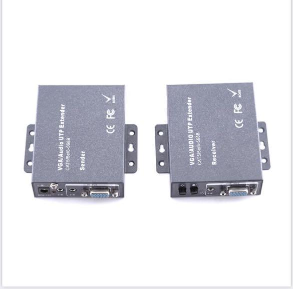 VGA Extender 300M - VGA video and stereo audio signal Extender ...