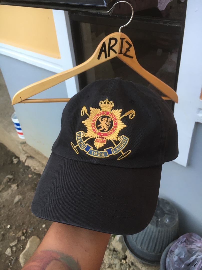 Vintage Polo RL Black watch Dad hat, Men's Fashion, Watches ...