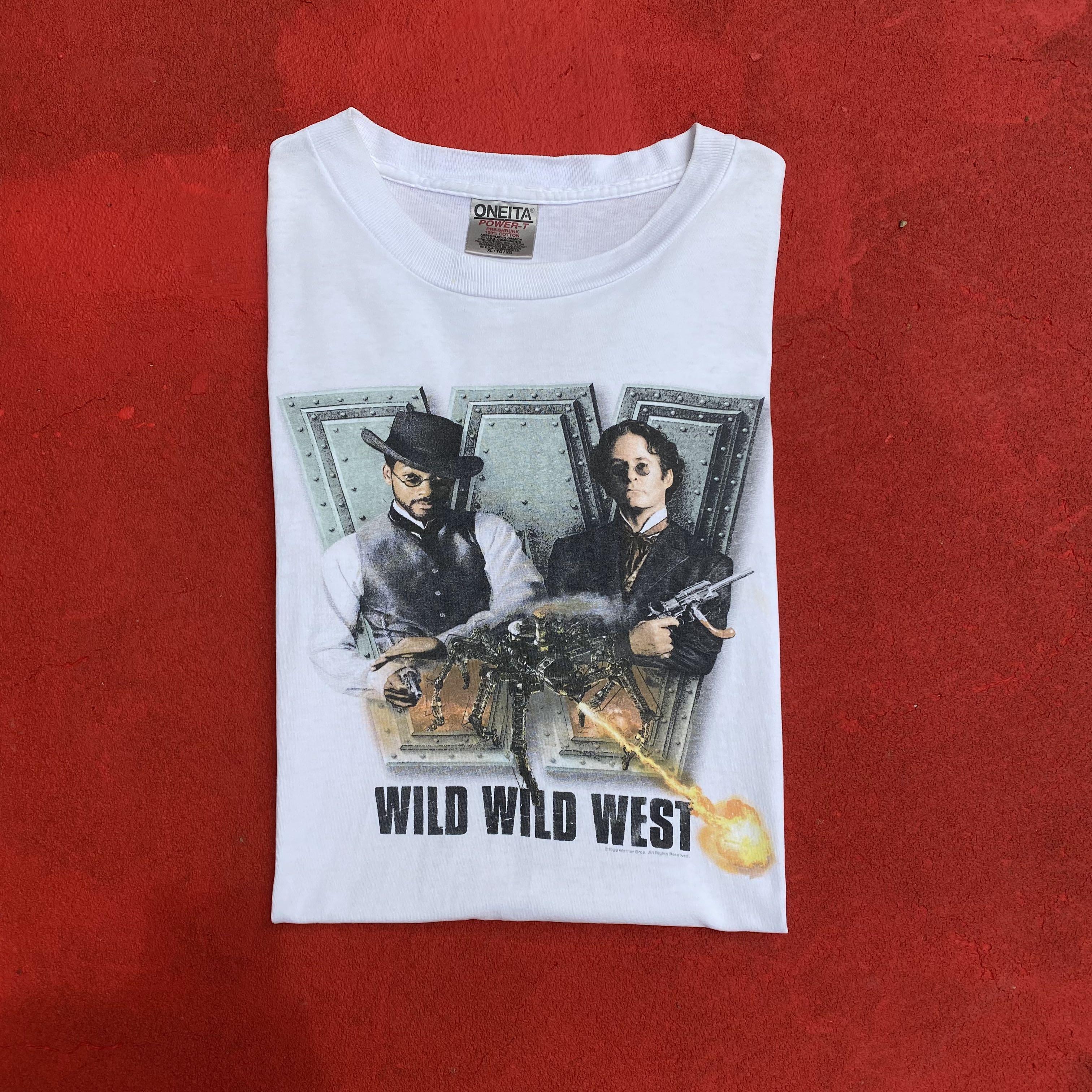 vintage Wild Wild West movie promo tee, Men's Fashion, Tops & Sets ...