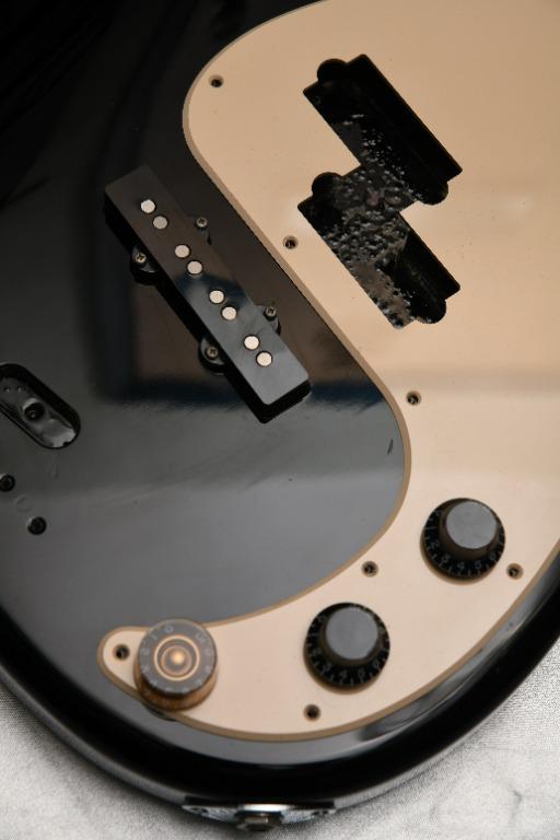 Warmoth PJ Bass ALDER Body w/Bare Knuckle Pickup Switchcraft Jack and ...