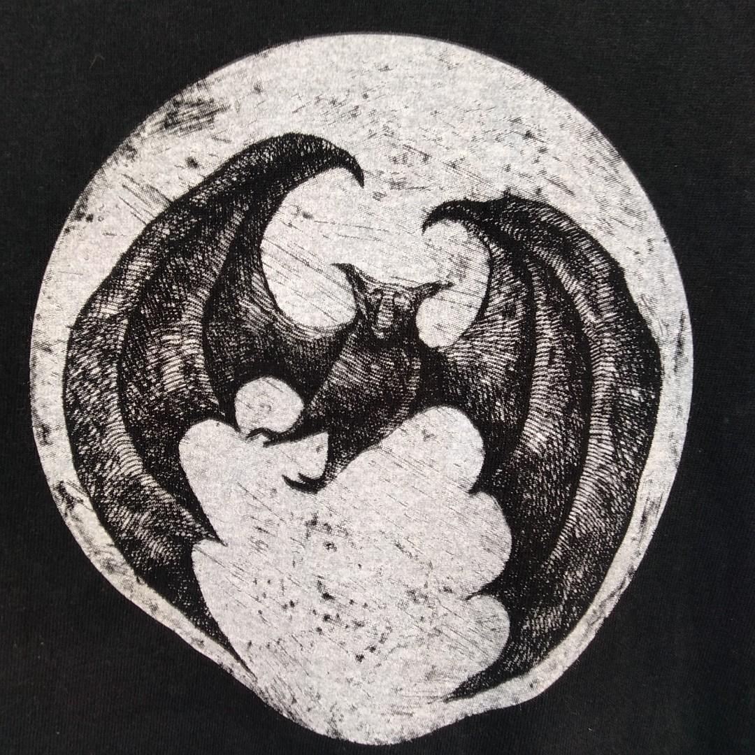 Late 90s 1998 Edward Gorey Dracula ART Flying Bat Moon T, Luxury ...