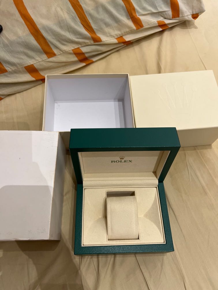 100% authentic Rolex box Small, Luxury, Watches on Carousell
