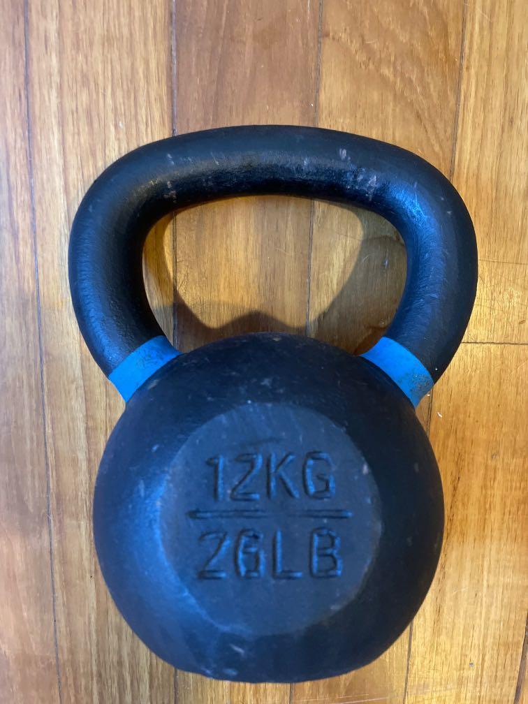 12 kg kettlebell, Sports Equipment, Exercise & Fitness, Weights ...