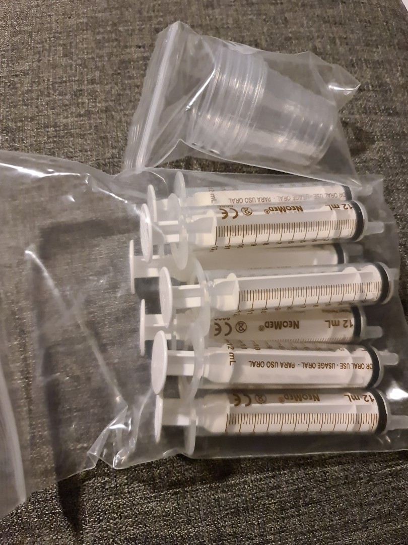 12ml NeoMed Oral Syringe, Health & Nutrition, Medical Supplies & Tools ...