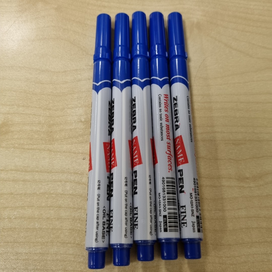 5 for $5 Blue Markers, Hobbies & Toys, Stationery & Craft, Stationery ...