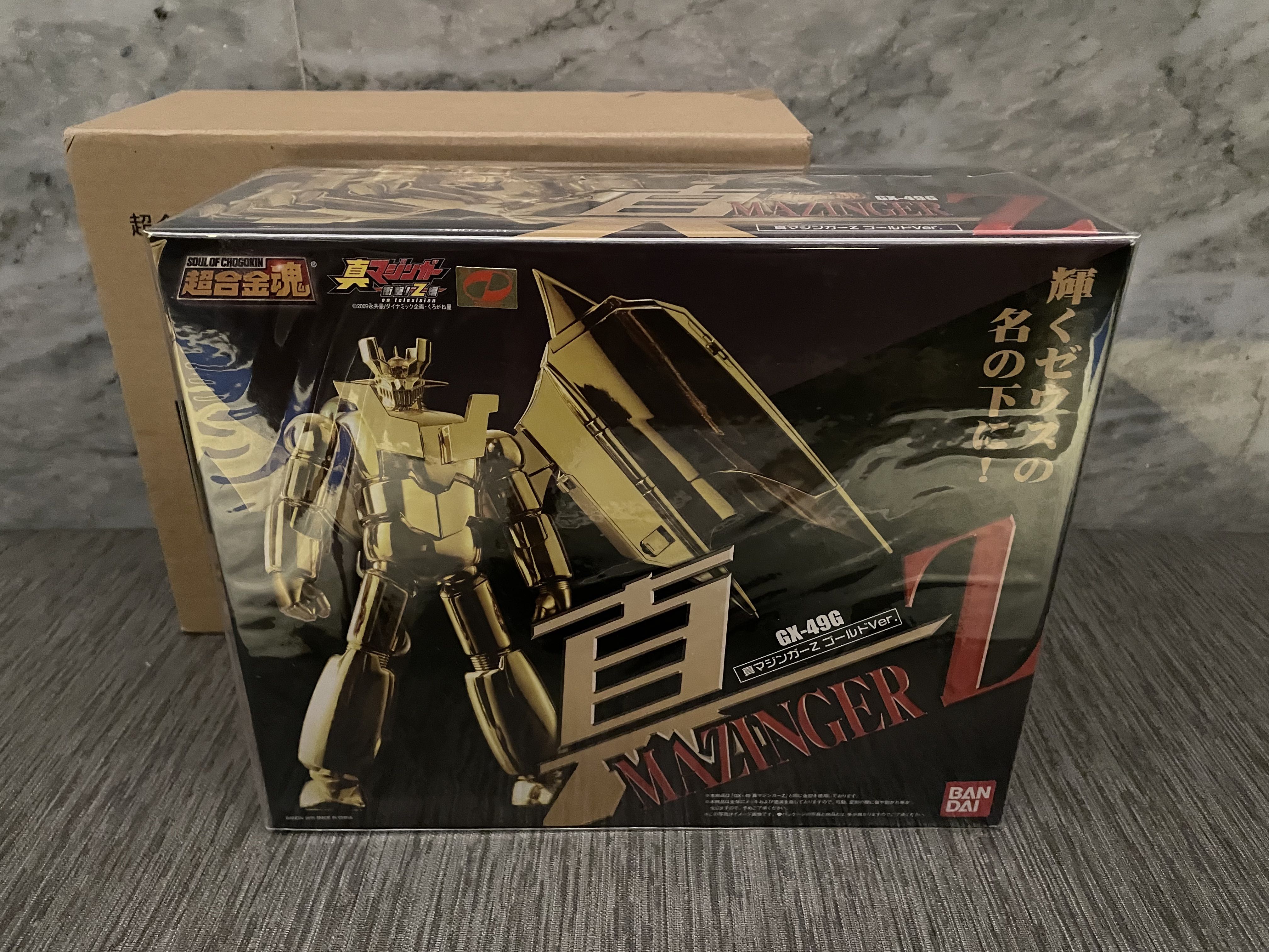 超合金魂 GX-49G GX-49 真鐵甲萬能俠 Shin Mazinger Z Gold, 興趣及遊戲, 玩具 & 遊戲類 - Carousell