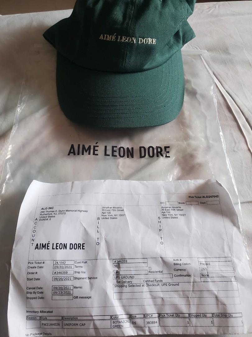 Aime Leon Dore cap brand new with receipt 100% authentic, Men's Fashion ...