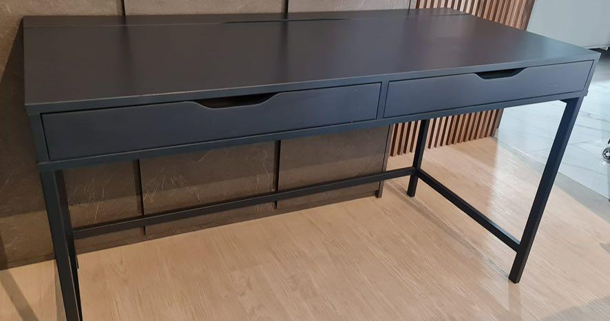 Alex desk IKEA, Furniture & Home Living, Furniture, Tables & Sets on ...