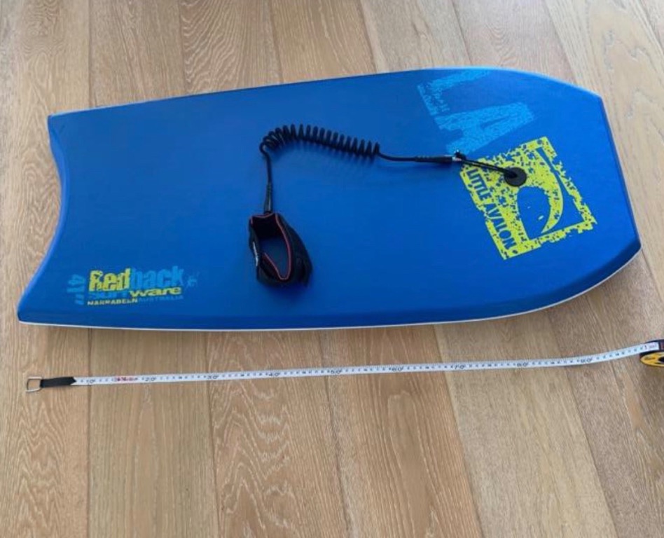REDBACK BODYBOARD - Australian Little Avalon bodyboard, as new., Sports ...