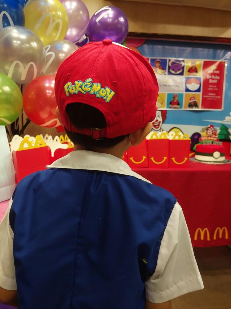 Ash Ketchum Cosplay 7 years old pokemon costume, Babies & Kids, Babies ...