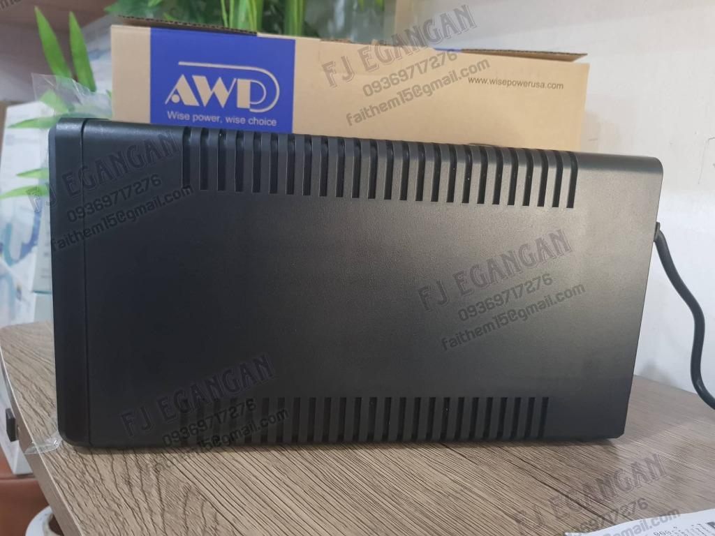 AWP WISE AID1000 PRO LCD 1000VA / 600W UPS | LED / LCD UPS, Computers ...