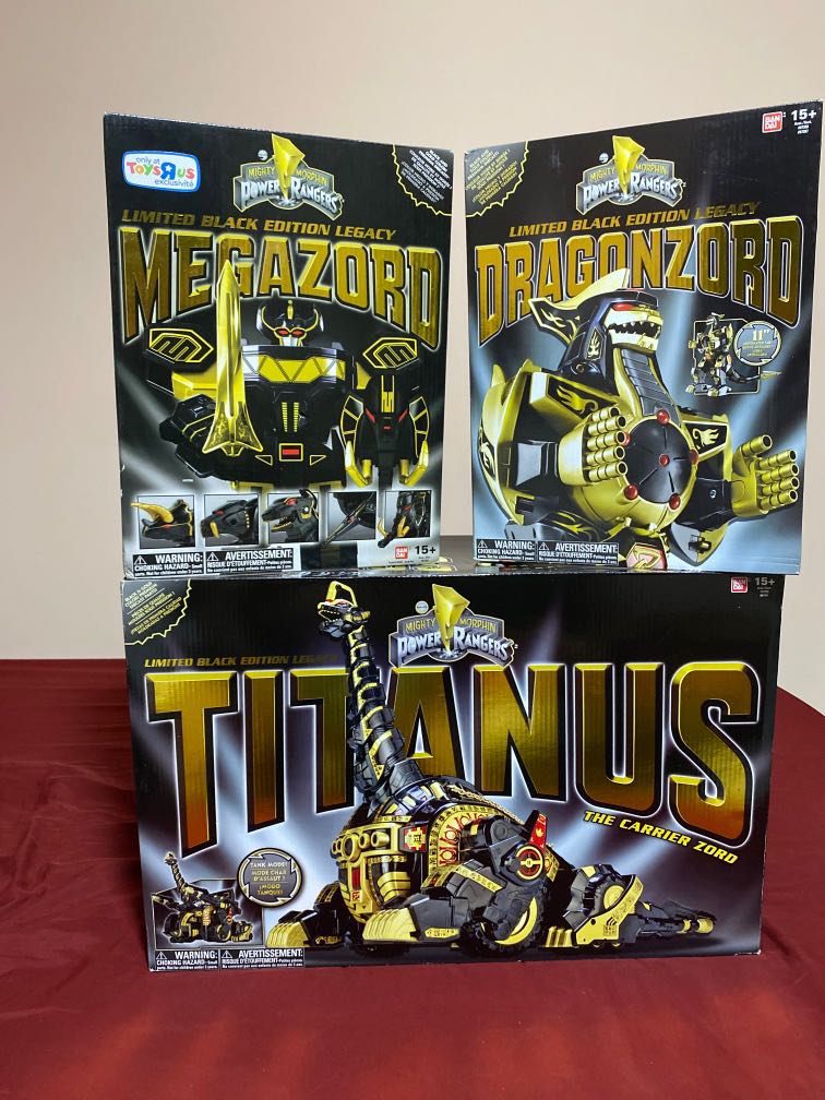 BANDAI LIMITED BLACK EDITION LEGACY ULTRAZORD SET, Hobbies & Toys, Toys ...