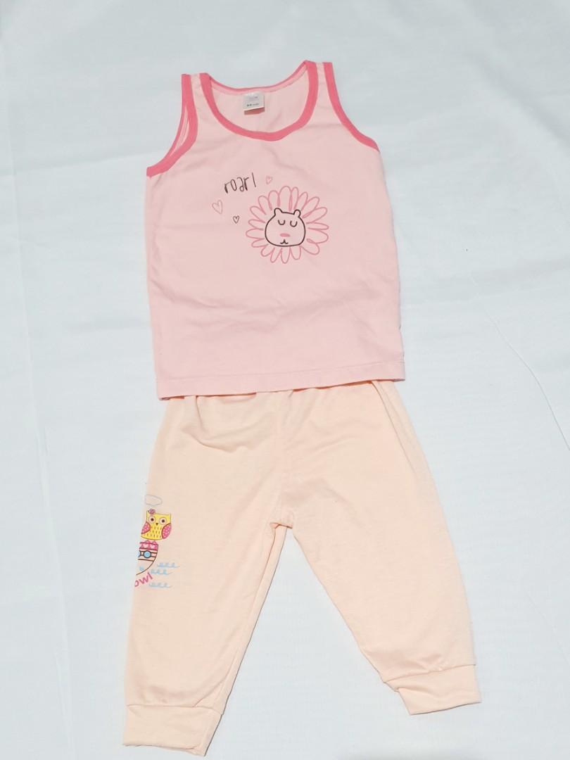 Bebe Soen sando and pajama (6-9 mos), Babies & Kids, Babies & Kids ...