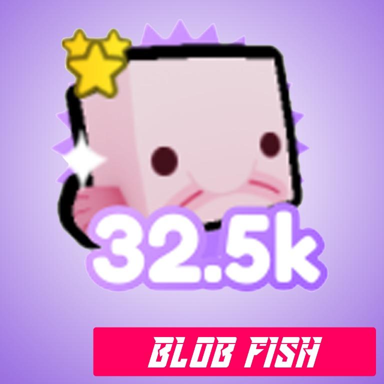 Blob Fish Pet Simulator X (PSX Exclusive), Video Gaming, Gaming ...