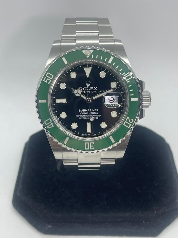*BNIB* Full Factory Sticker W Barcode Rolex Oyster Submariner 126610LV ...