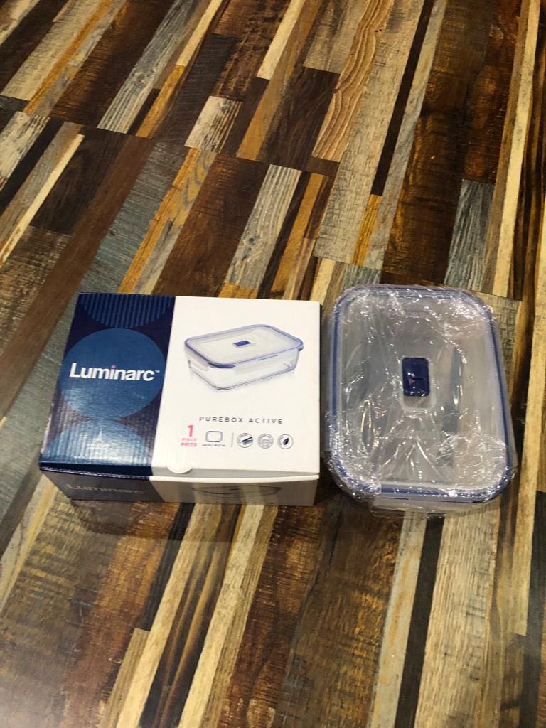 Brand New Luminarc Glass Containers, Furniture & Home Living ...