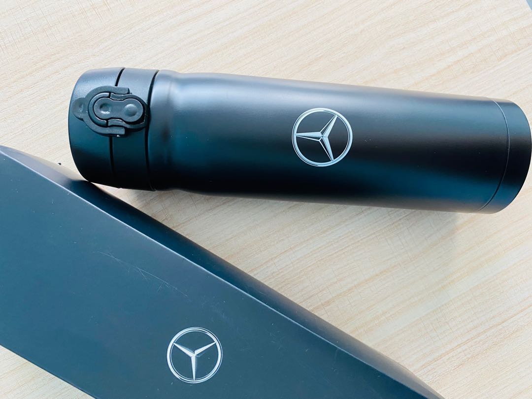 [Brand New] Mercedes Benz Thermos, Furniture & Home Living, Kitchenware ...