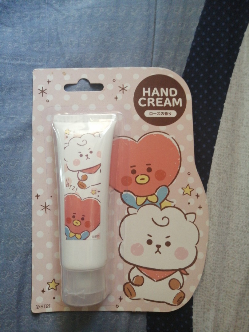 BT21 TATA RJ HAND CREAM JP, Hobbies & Toys, Memorabilia & Collectibles ...