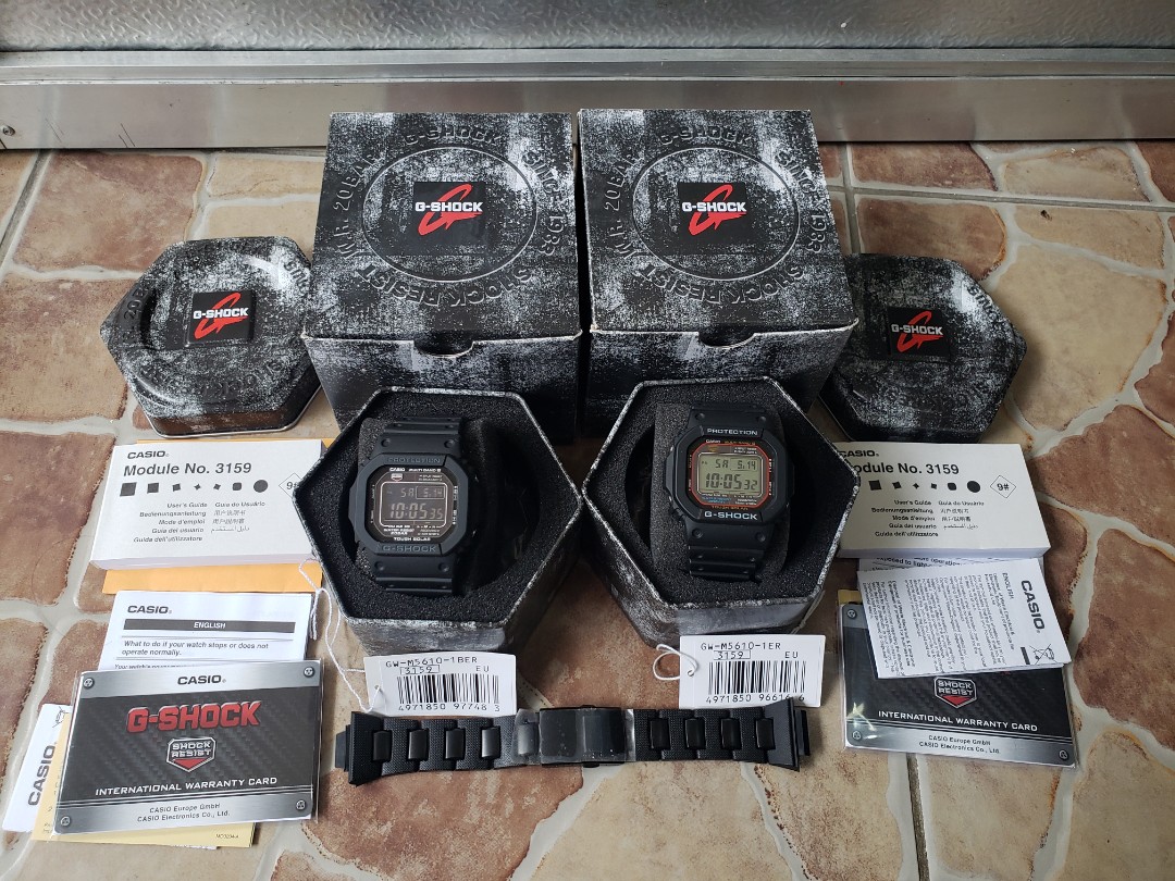 Casio G-shock GWM 5610, Men's Fashion, Watches & Accessories, Watches ...