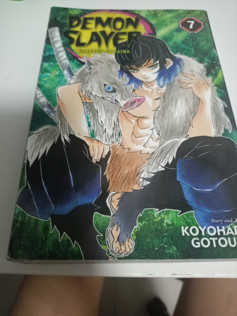 Chapter 7 of demon slayer manga, Hobbies & Toys, Books & Magazines ...