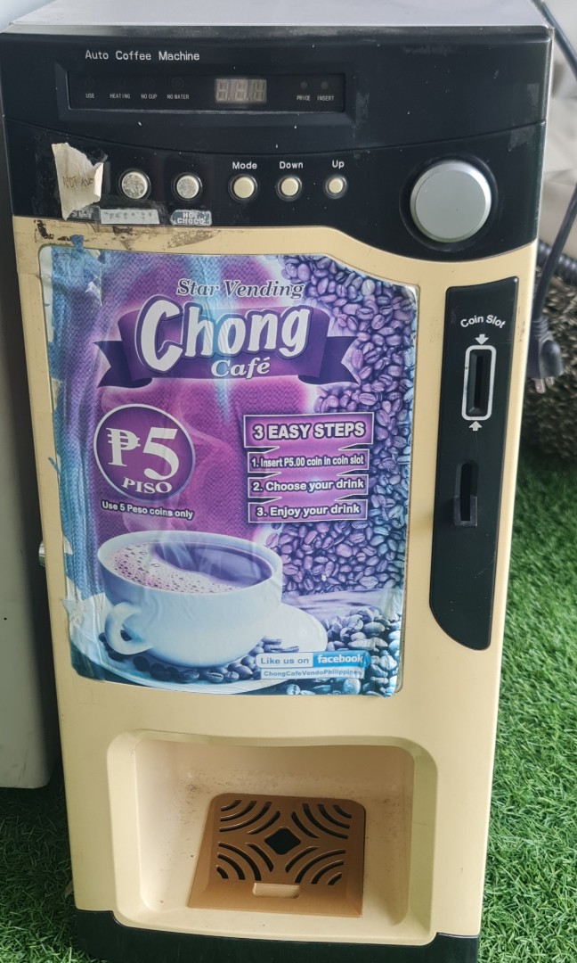 Chong Coffee Vendo Machine, TV & Home Appliances, Kitchen Appliances ...