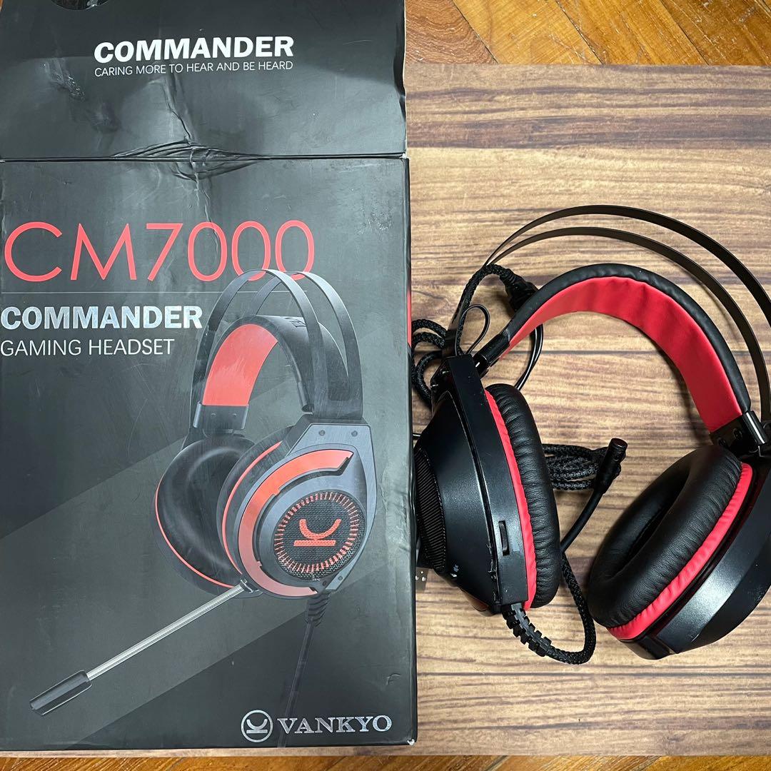 Commander Gaming Headset, Audio, Headphones & Headsets on Carousell