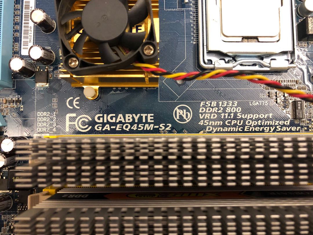 core 2 quad Q9650 with Q45 board and 8gb of ddr2, Computers & Tech ...