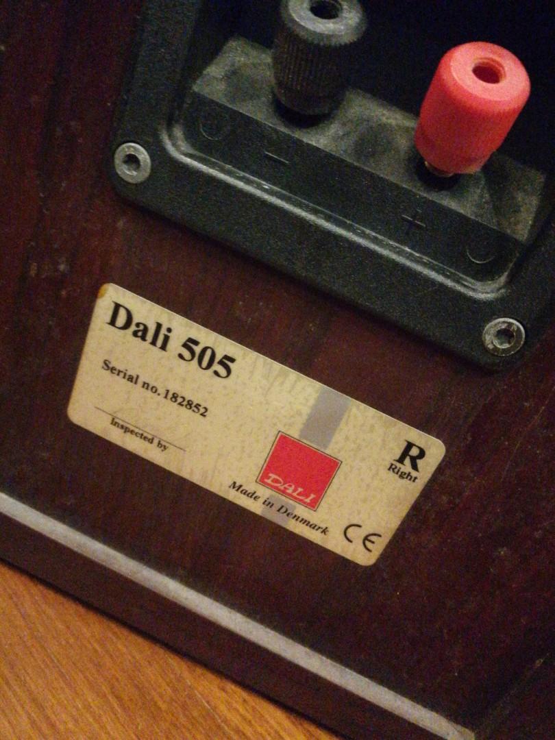 Dali 505 Floor standing speaker, Audio, Soundbars, Speakers ...