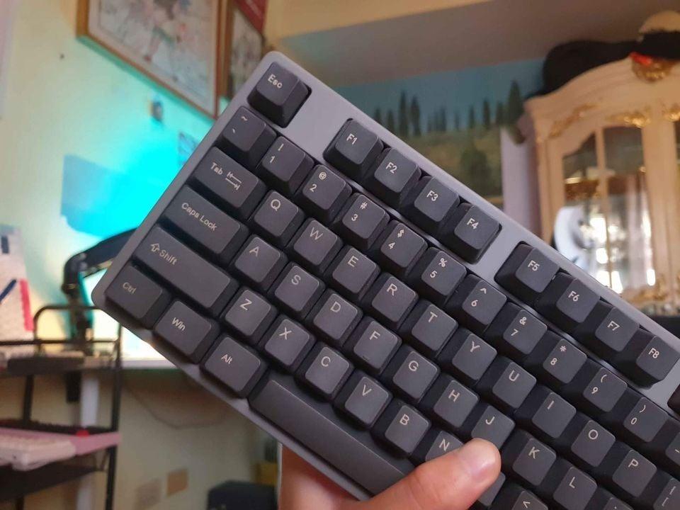 Dark Gray OEM PBT Keycaps Full Set with Colorful Freebie Keycaps ...