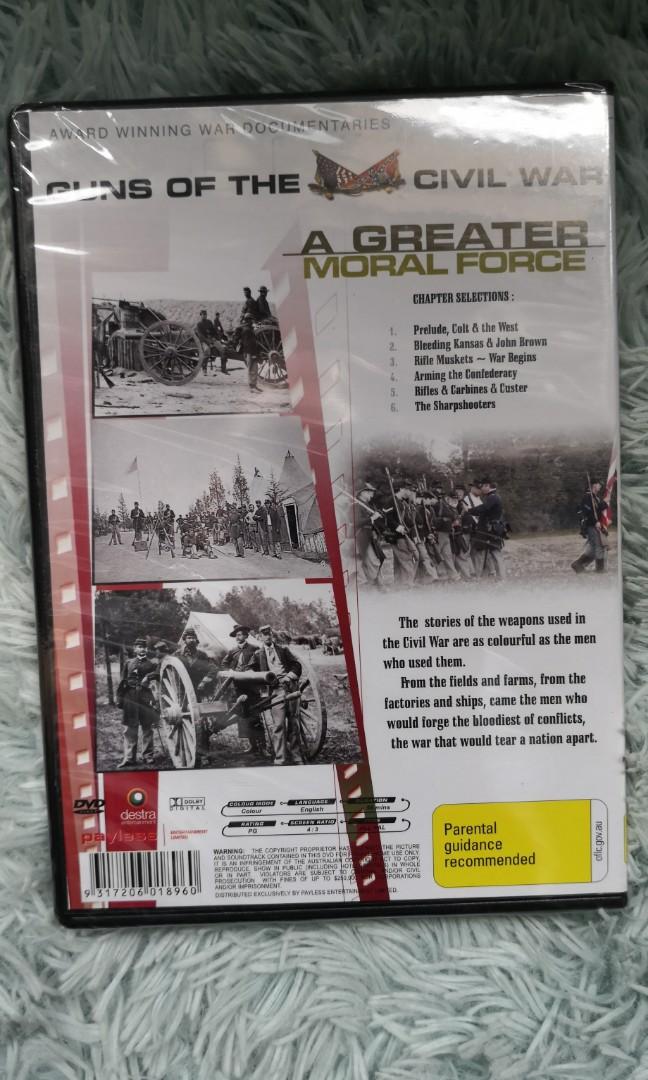 DVD, Guns of The Civil War, military documentary, Hobbies & Toys, Music ...