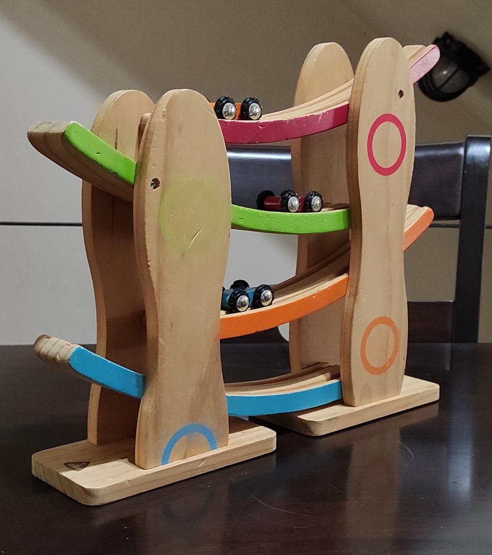 Early Learning Centre ELC Wooden Click Clack Track PlaySet, Hobbies ...