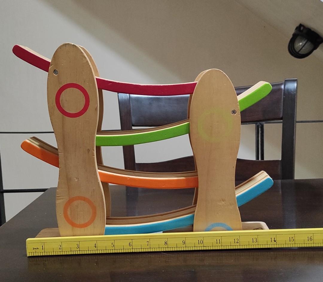 Early Learning Centre ELC Wooden Click Clack Track PlaySet, Hobbies ...